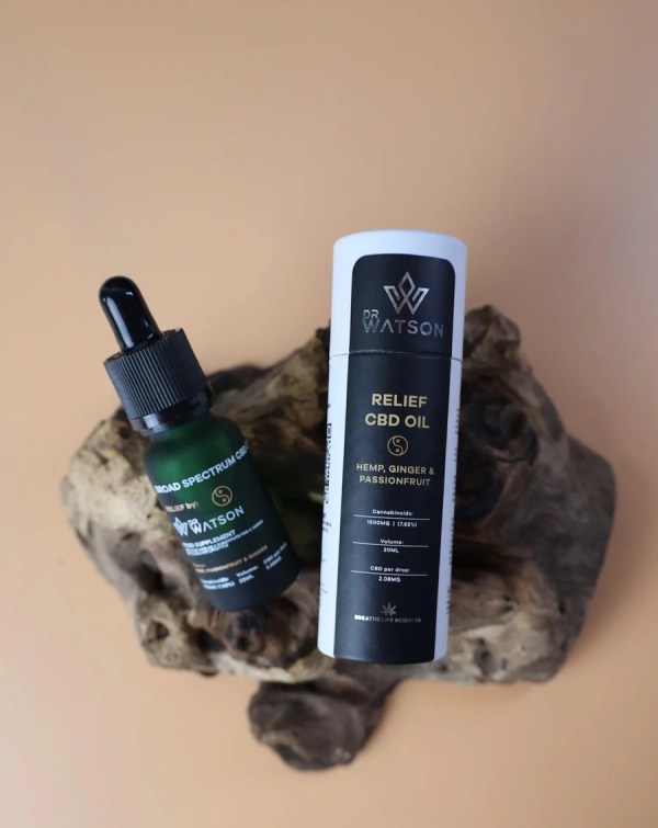 Dr Watson CBD Oil | 1500mg RELIEF Passionfruit & Ginger – Vitality Vault